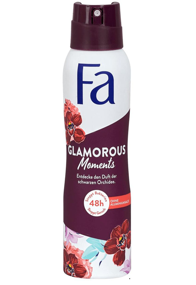 Женские дезодоранты Fa deospray glamorous black orchide150ml ...